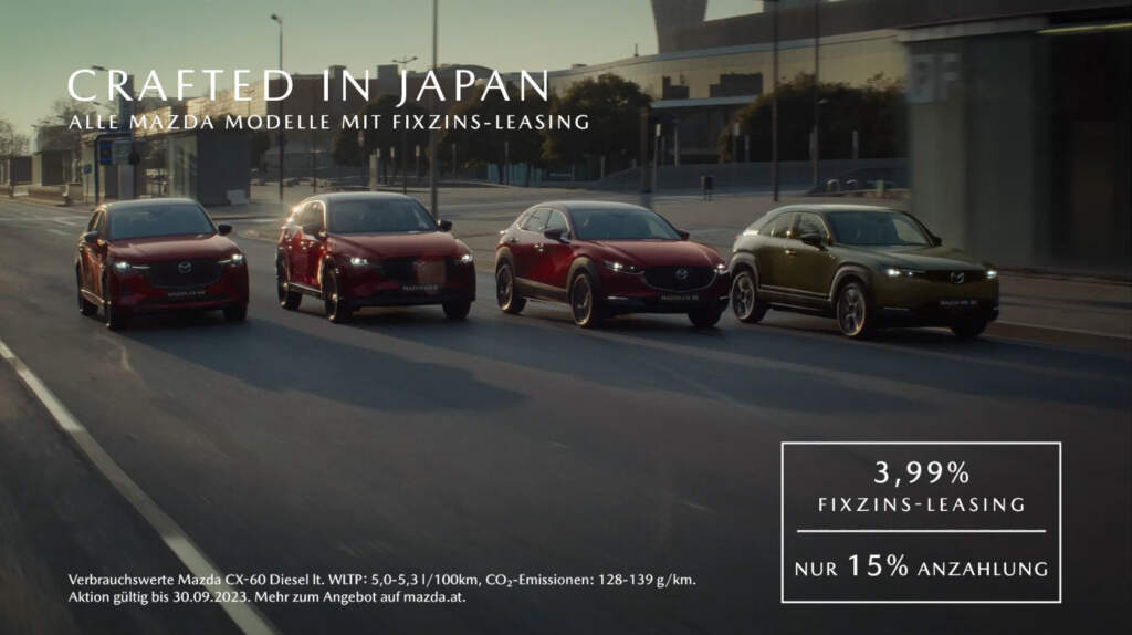 Fixzins-Leasing für alle Mazda Modelle - GP Auto Service GmbH